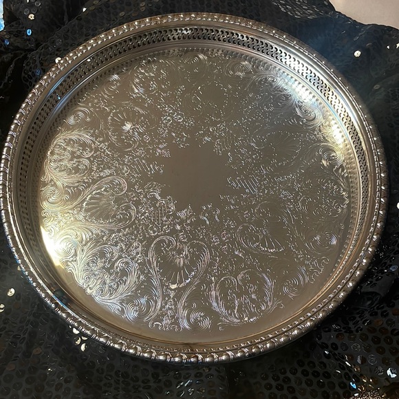 Rogers&Bro | Dining | Vintage Silver Plated Serving Plate | Poshmark